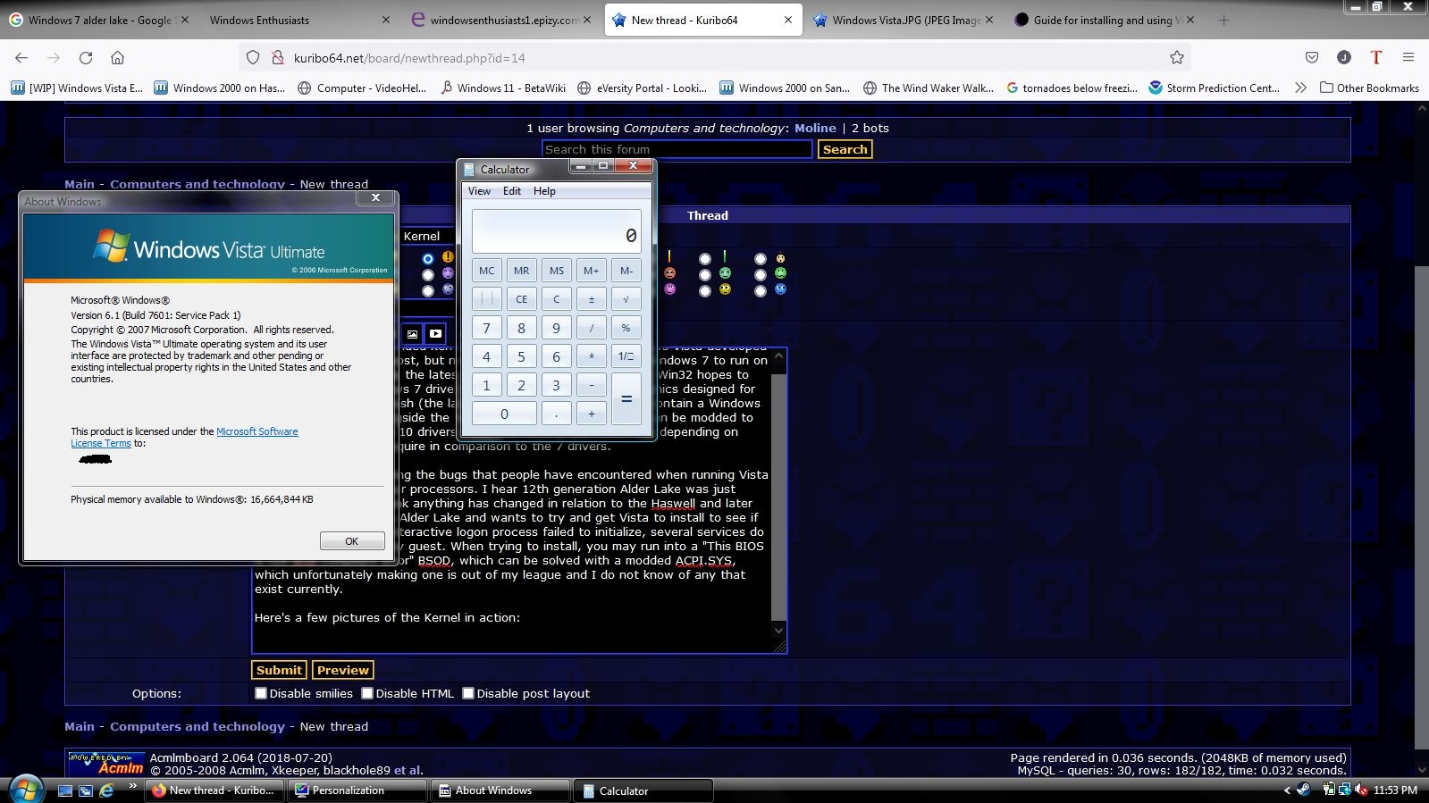 Windows Vista Extended Kernel - Kuribo64